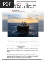 VLCC Oil Tanker Capacity Overview | PDF