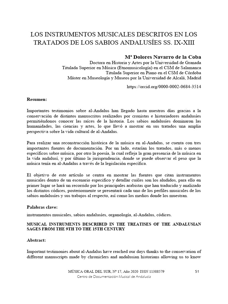Ignacioj Lizaran,+2 Dolores | PDF | Al Andalus | Instrumentos musicales