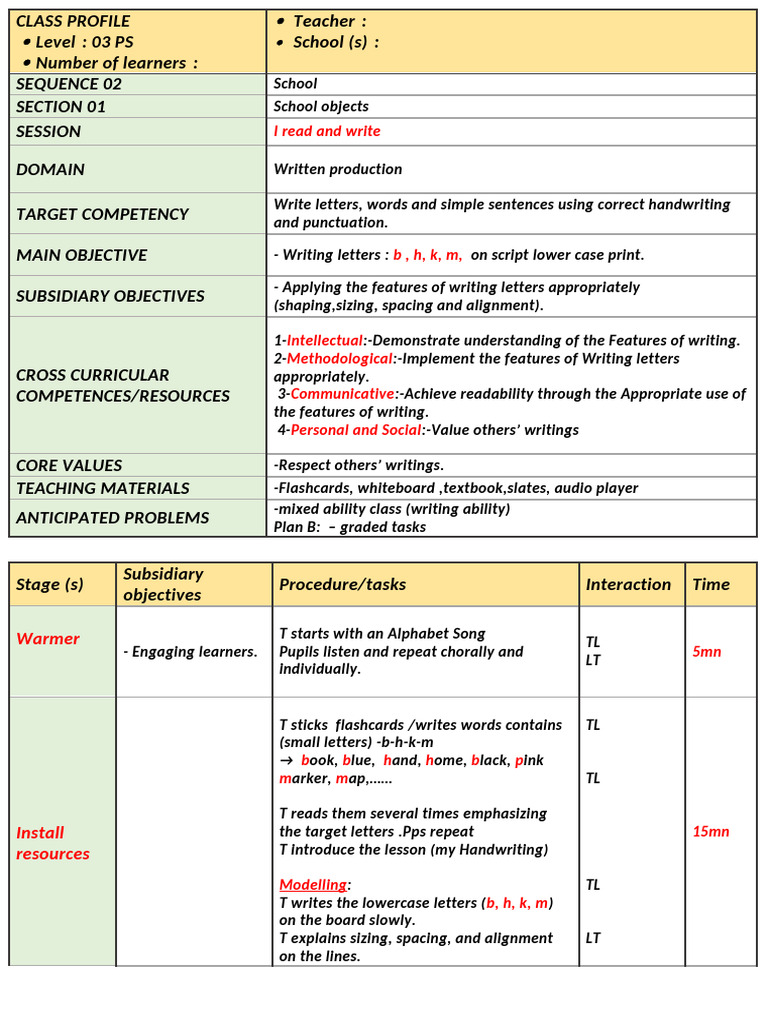 Writing Skills Development for PS03 | PDF | Writing | Written Communication