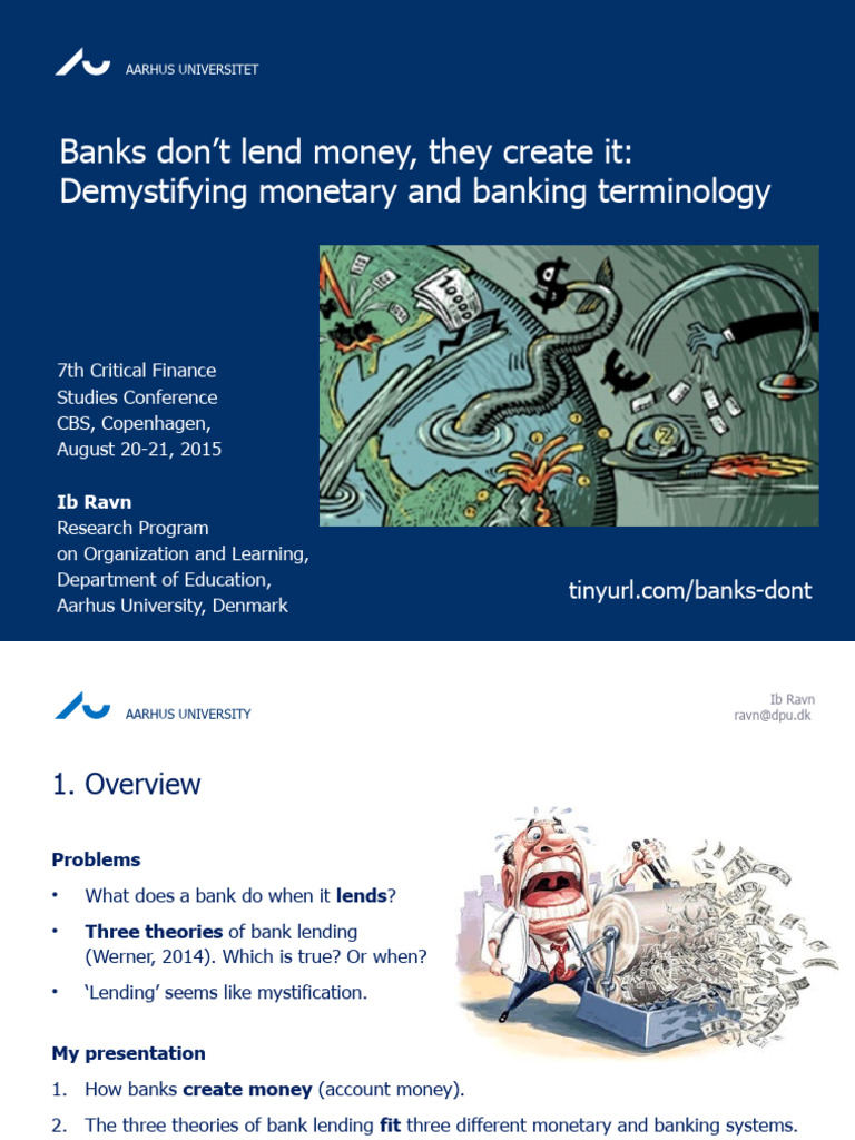 Understanding Bank Money Creation | PDF | Banks | Money Creation