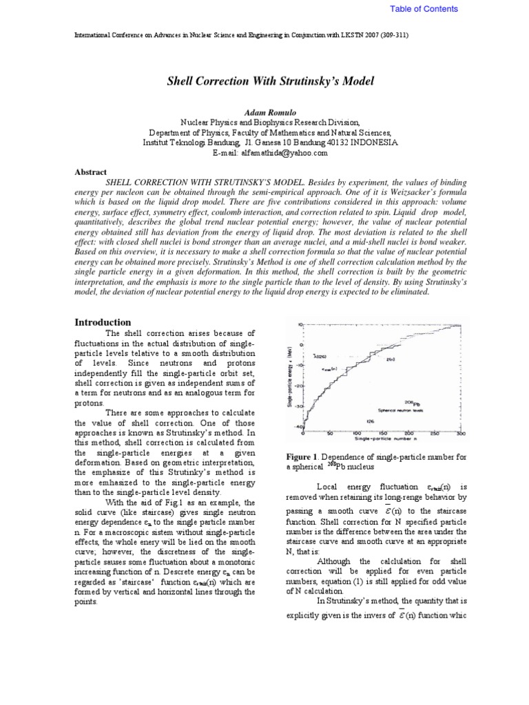 C5.3 Adam Shell | PDF | Nuclear Physics | Atomic Nucleus