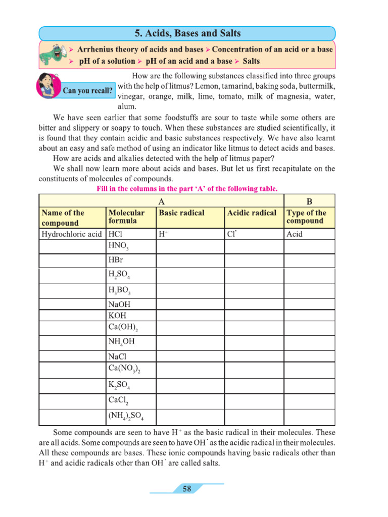 Acid Bases | PDF
