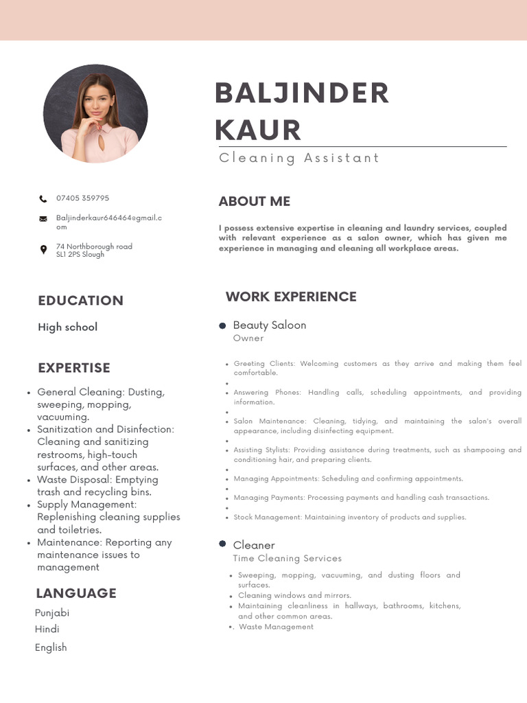 Minimalist Modern Professional CV Resume.pdf | PDF