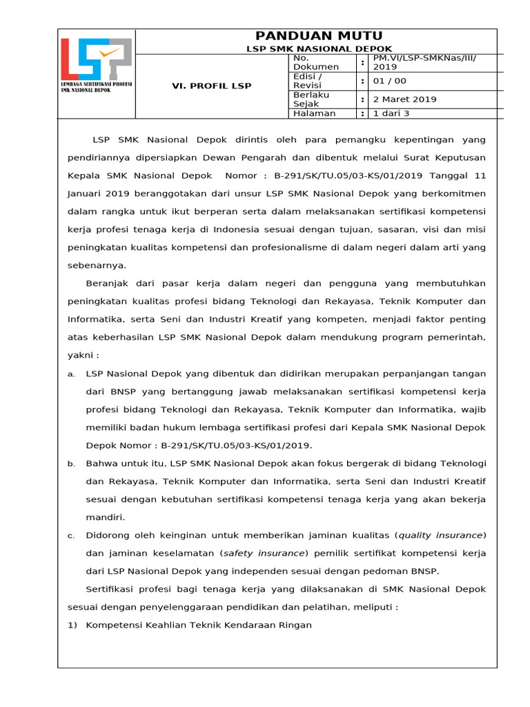 6 Profil Lsp Pdf 5785