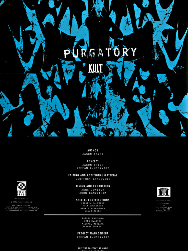 Kult RPG - Purgatory | PDF