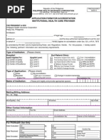 PDR - 03072014 Philhealth Form PDF | PDF | Health Economics | Health Care