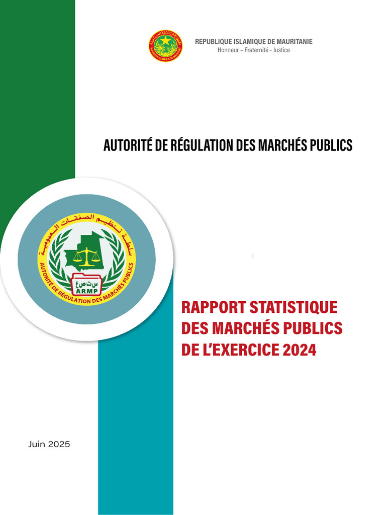 Statistiques des Marchés Publics 2024 | PDF