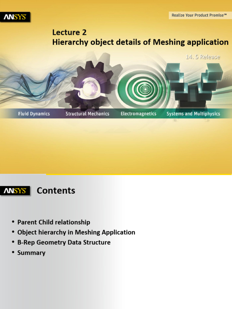 Hierarchy Details of Meshing Application | PDF | Computer File ...