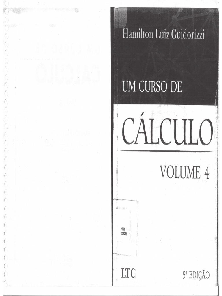 Cálculo Volume 4 Guidorizzi Pdf