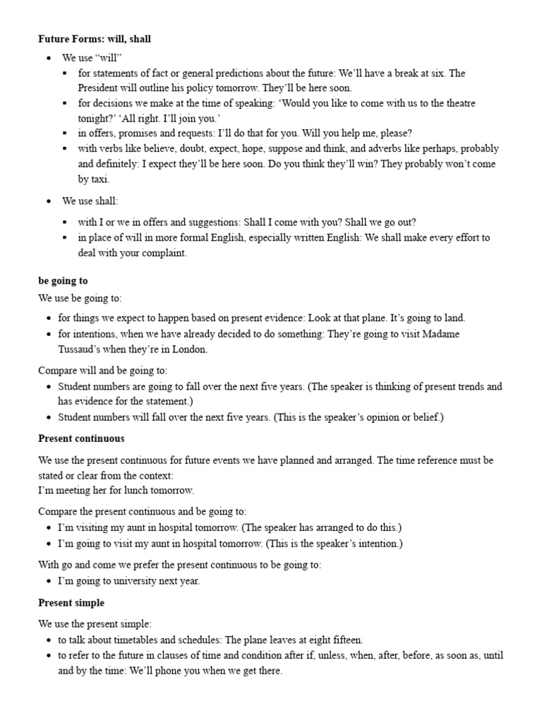 Future Perfect Simple and Continuous | PDF | Grammar | Syntax