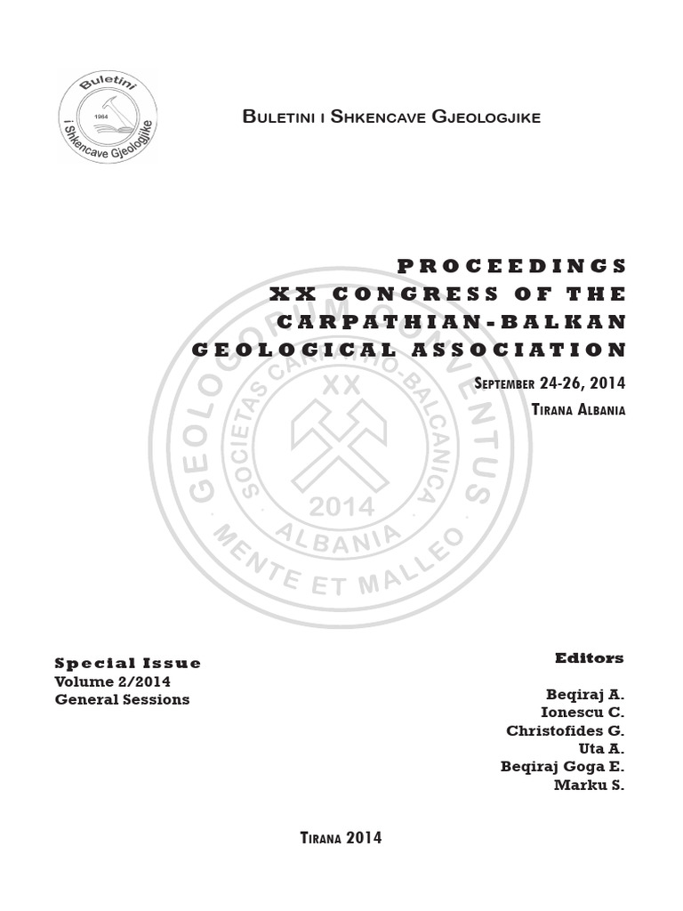 74 Petrova Et Al 2014 20 Congress CBGA | PDF | Geological Formation | Limestone