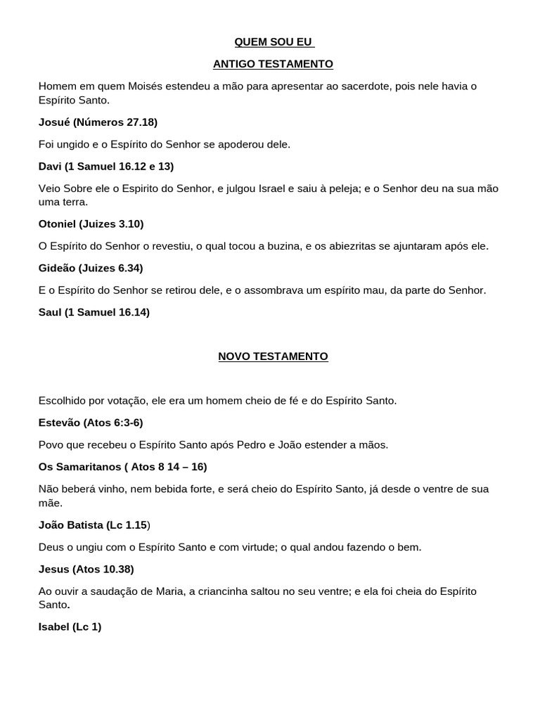 Quem Sou Eu Pdf