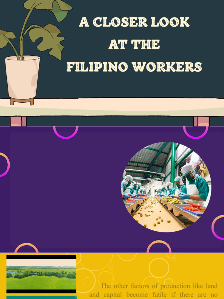 Importance and Challenges of Filipino Workers | PDF | Employment | Wage