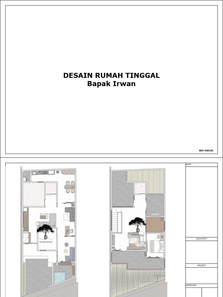 TDesign21 P Irwan Cimahi DENAH | PDF