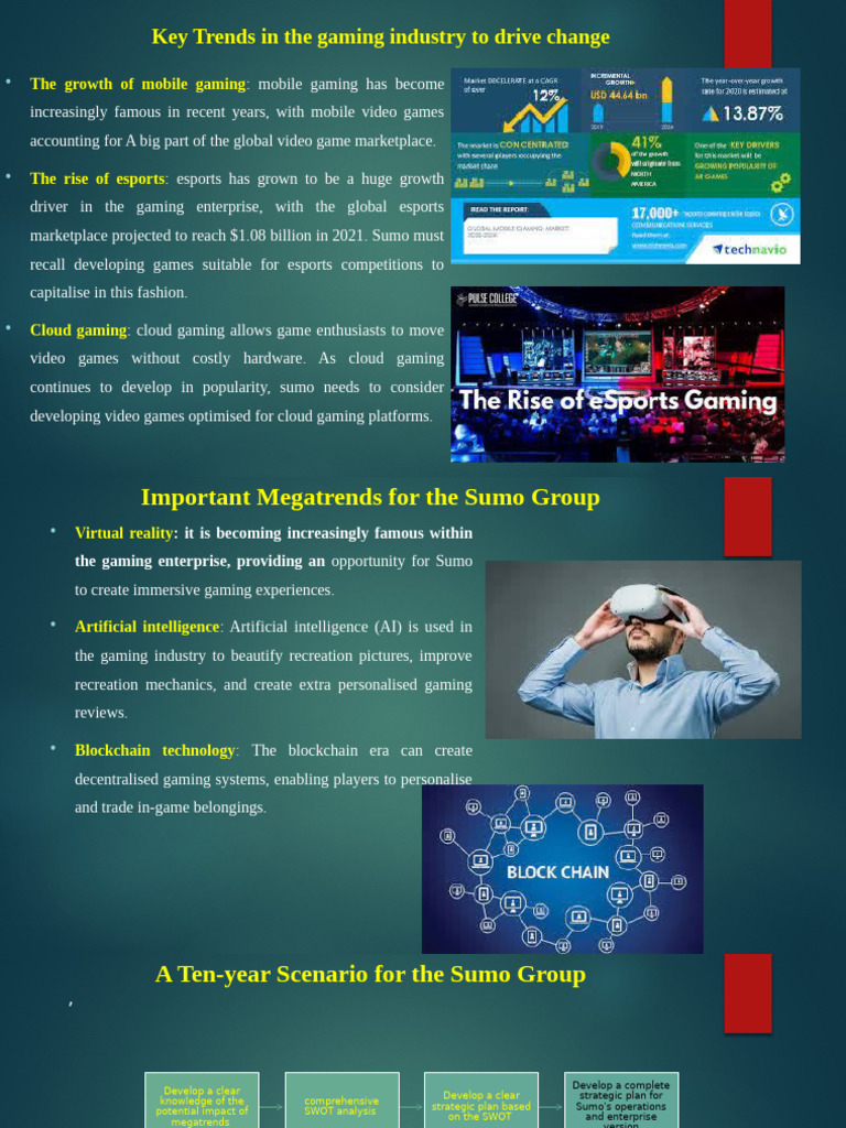 Key Trends in The Gaming Industry To Drive | PDF