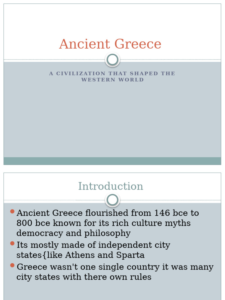 Ancient Greece | PDF
