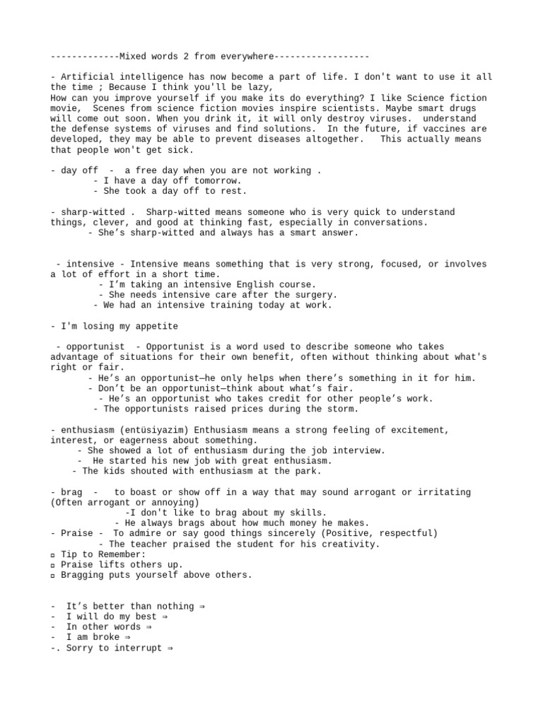 Mixed Words 2 From Everywhere 21,05,2025 | PDF | Migraine | Cannabis (Drug)