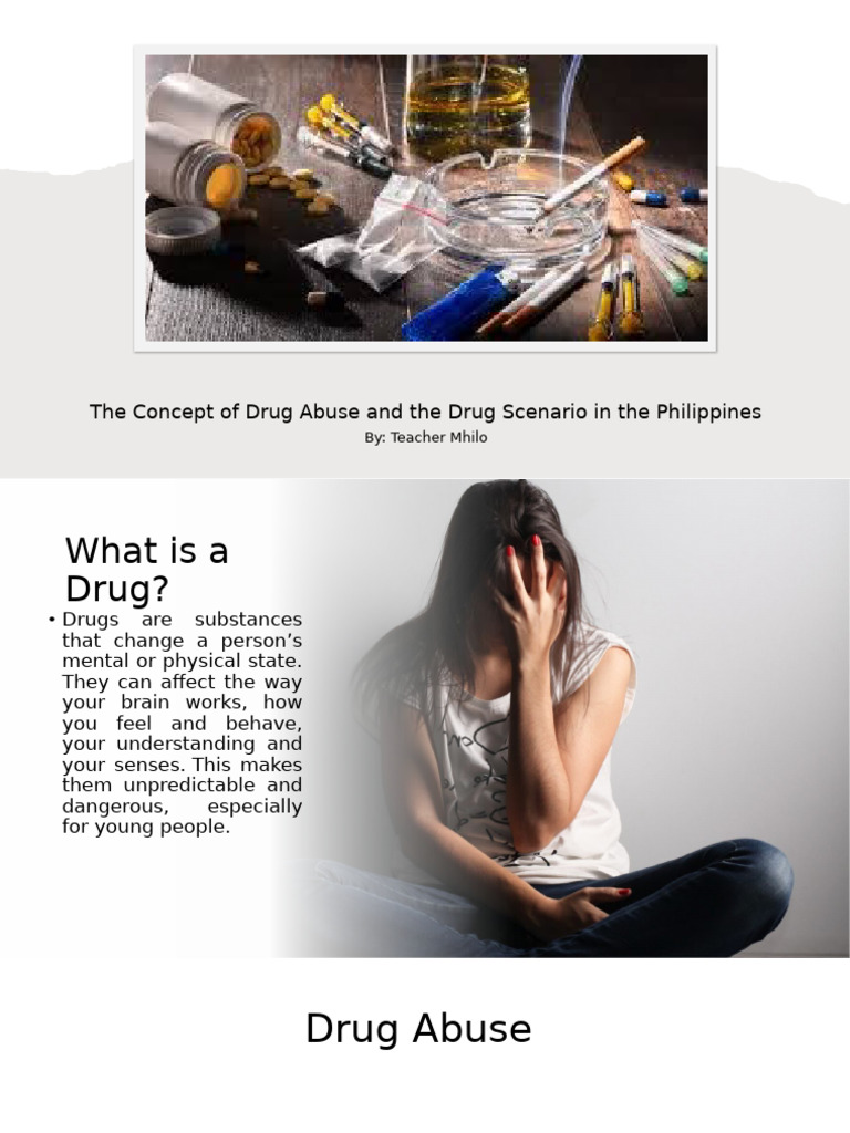 The Concept of Drug Abuse and The Drug | PDF