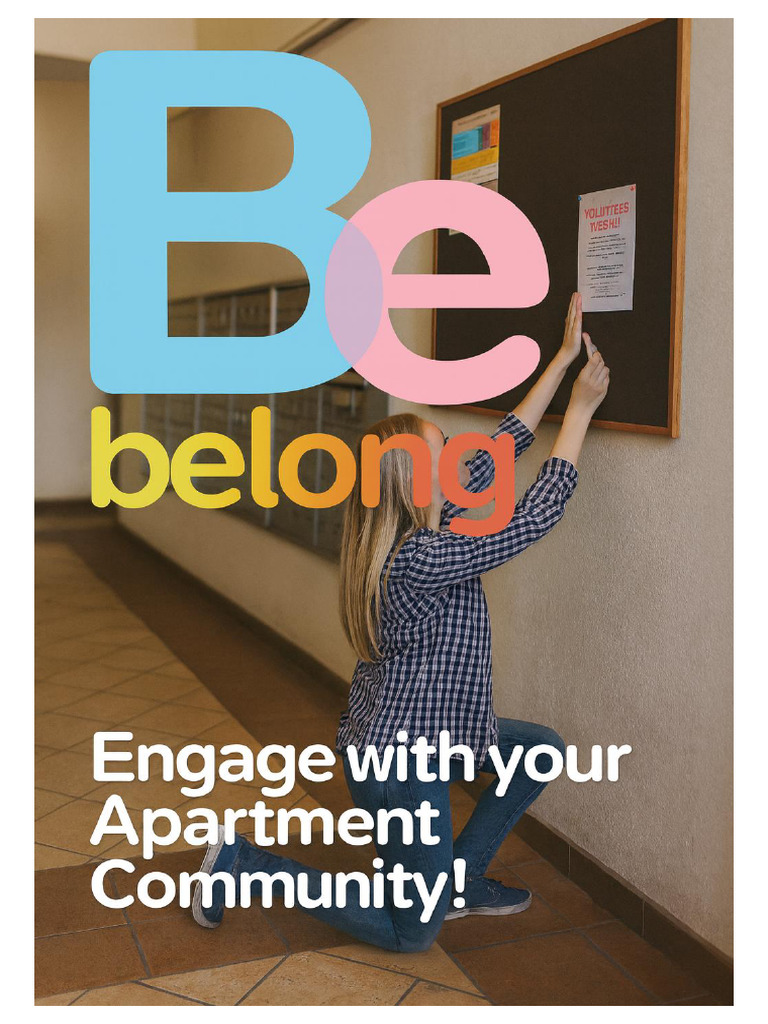 Apartment Engagement App - Be Belong | PDF
