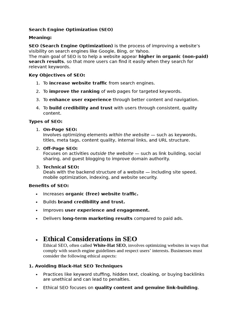 Search Engine Optimization | PDF | Search Engine Optimization | Web Software