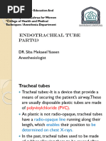Tracheostomy Tube Sizing Chart | PDF | Surgery | Survival Skills