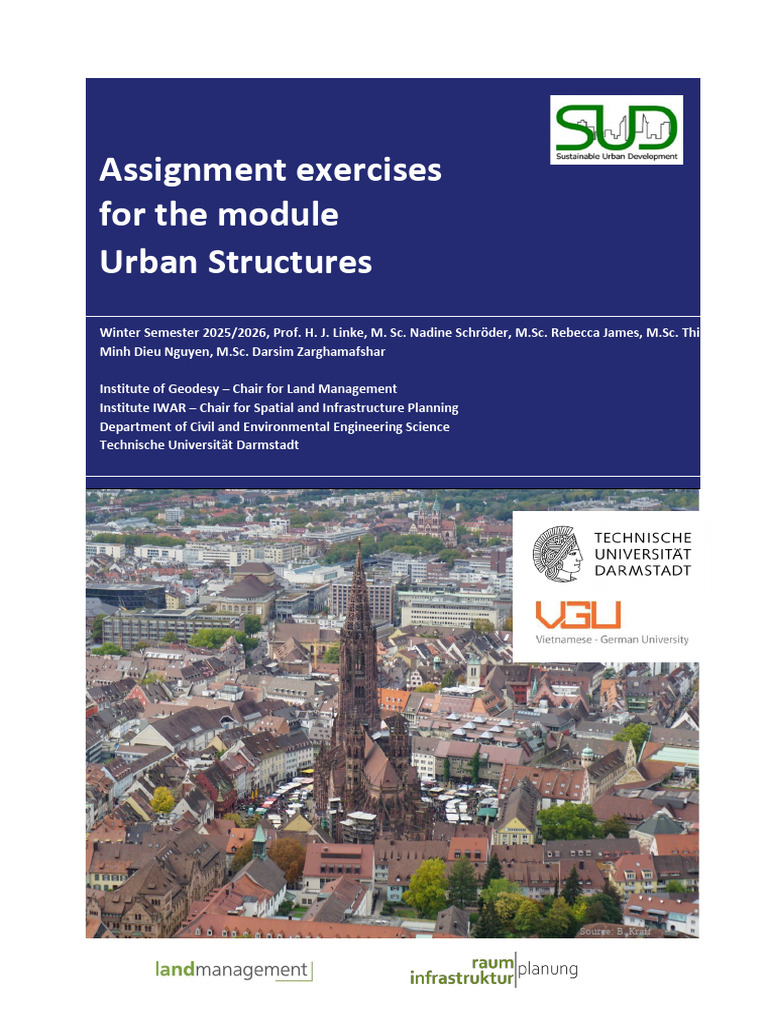 2025 UrbanStructures Assignment | PDF