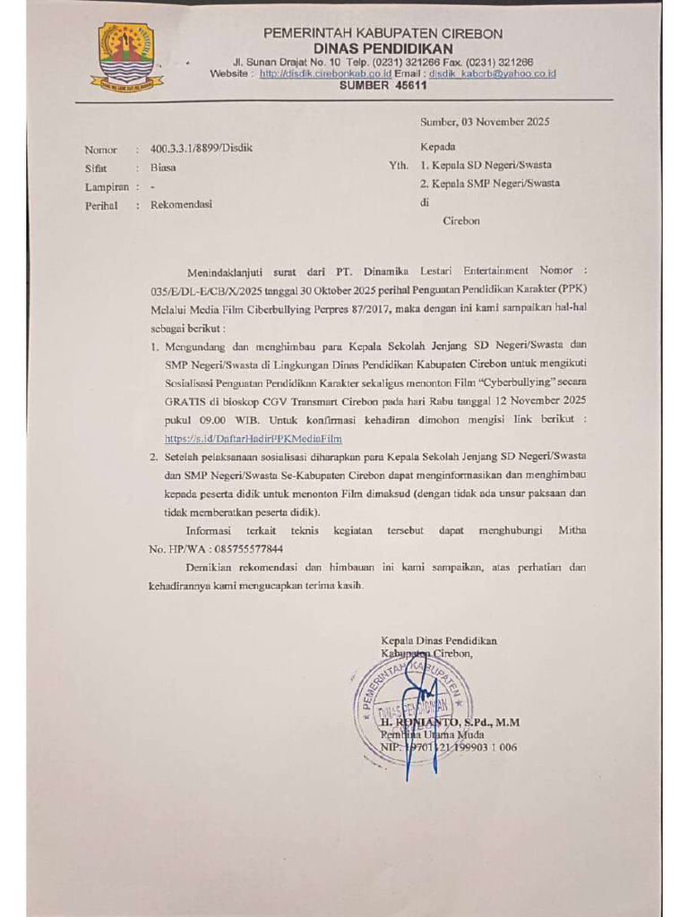 Surat Edaran | PDF