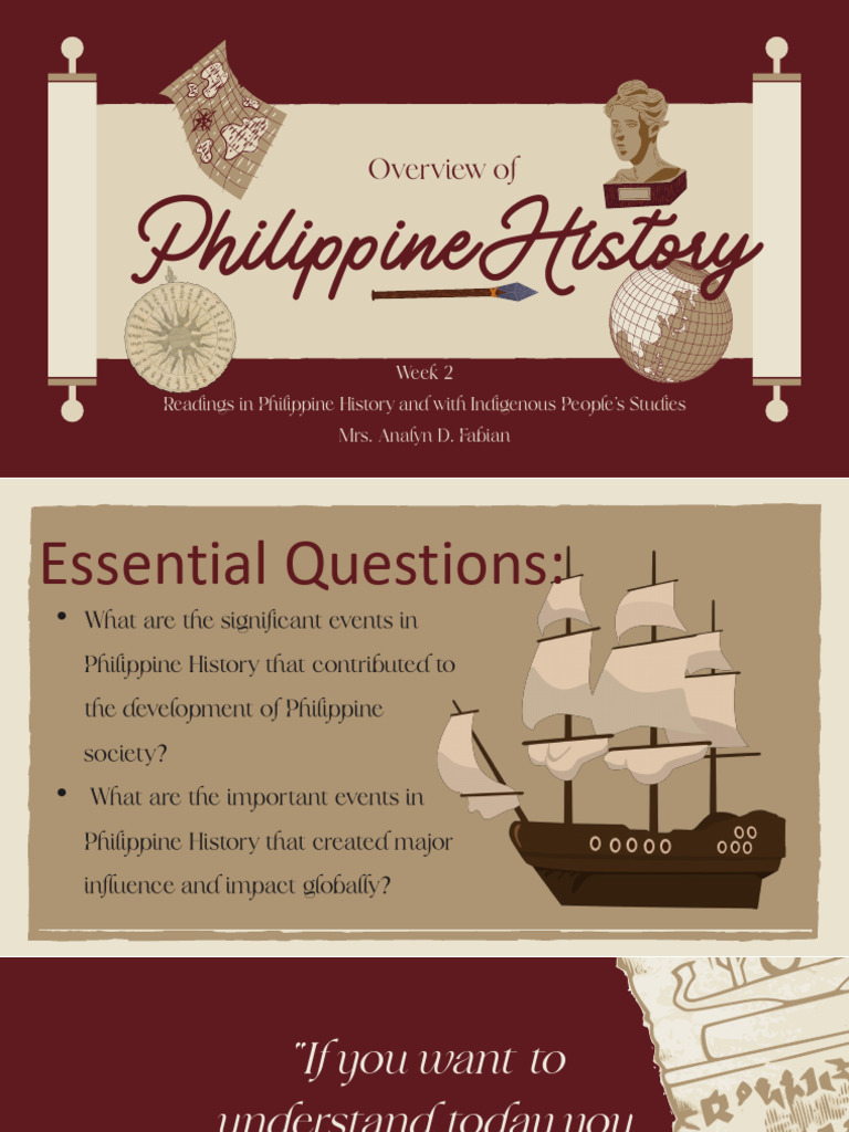 Overview of Philippine History | PDF