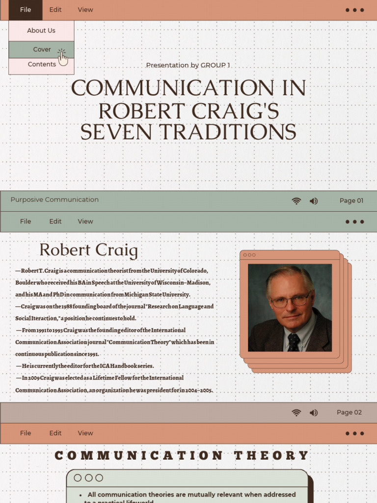 The Seven Communication Tradition | PDF | Phenomenology (Philosophy ...