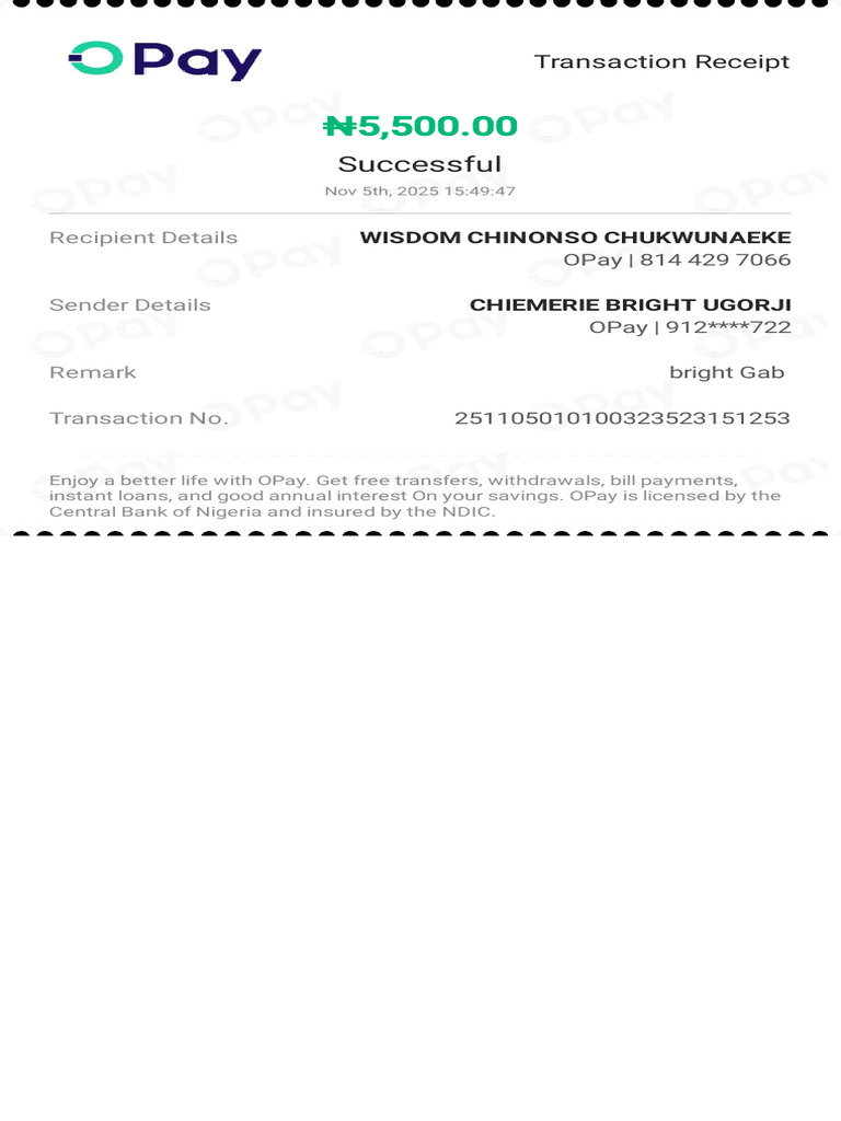 Transaction Receipt-251105010100323523151253 | PDF