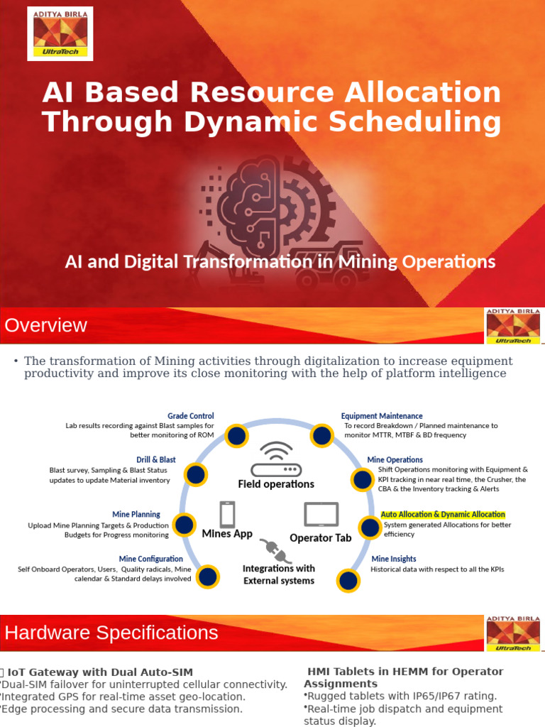 AI-Driven Resource Allocation in Mining | PDF | Wi Fi | Automation