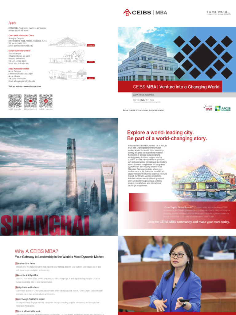 ceibs_mba_brochure | PDF | Business | Economies