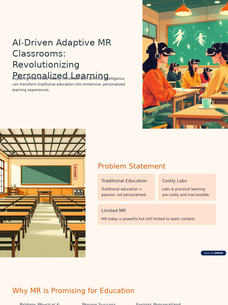 AI-Powered MR Classrooms Transform Learning | PDF | Mixed Reality ...
