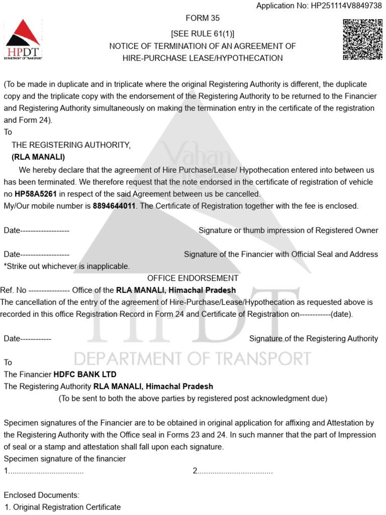 Form 35 | PDF
