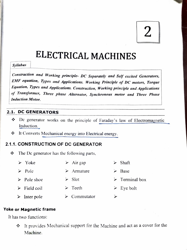 Unit 2 BEEE | PDF | Transformer | Electromagnetic Induction