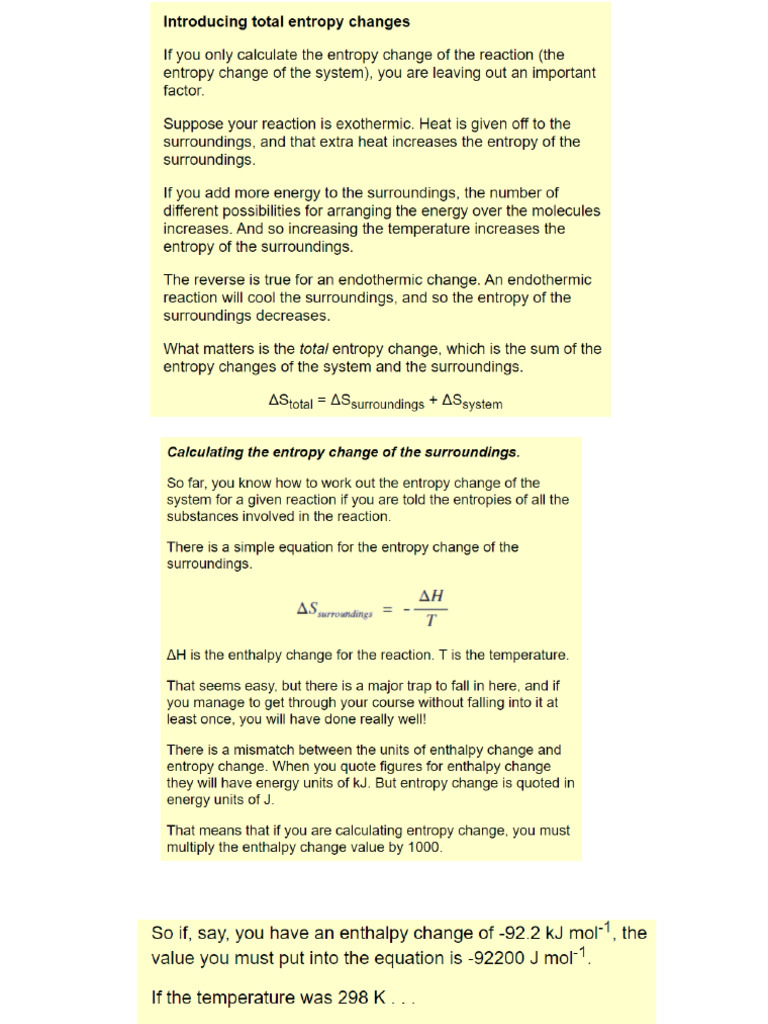 Free Energy | PDF