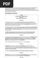 Anggaran Dasar Kspsi | PDF