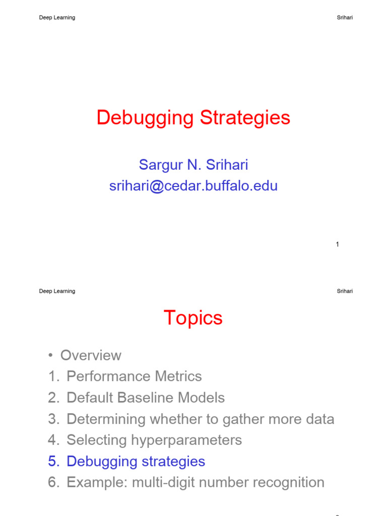 11.5 Debugging | PDF