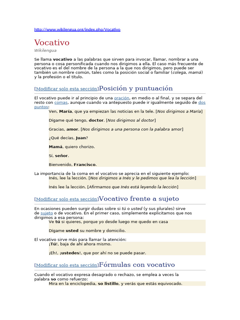 Voca Tivo | PDF