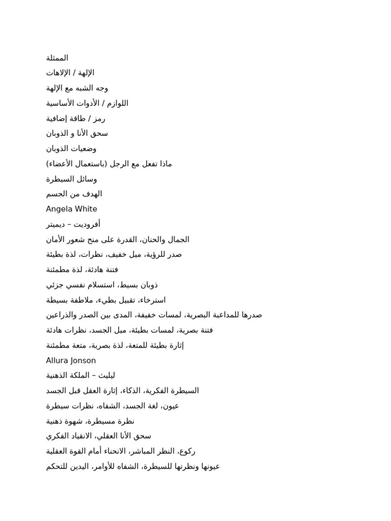 Actresses Goddess Summary | PDF
