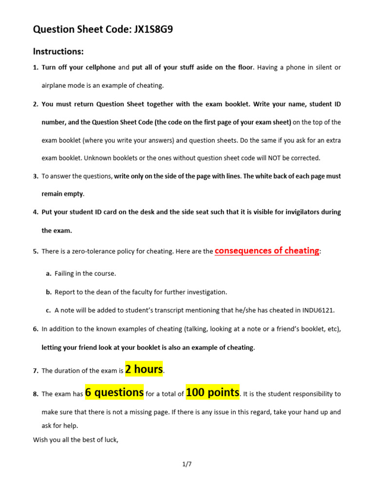 Sample Midterm Exam 2 | PDF | Mathematical Optimization | Linear Programming