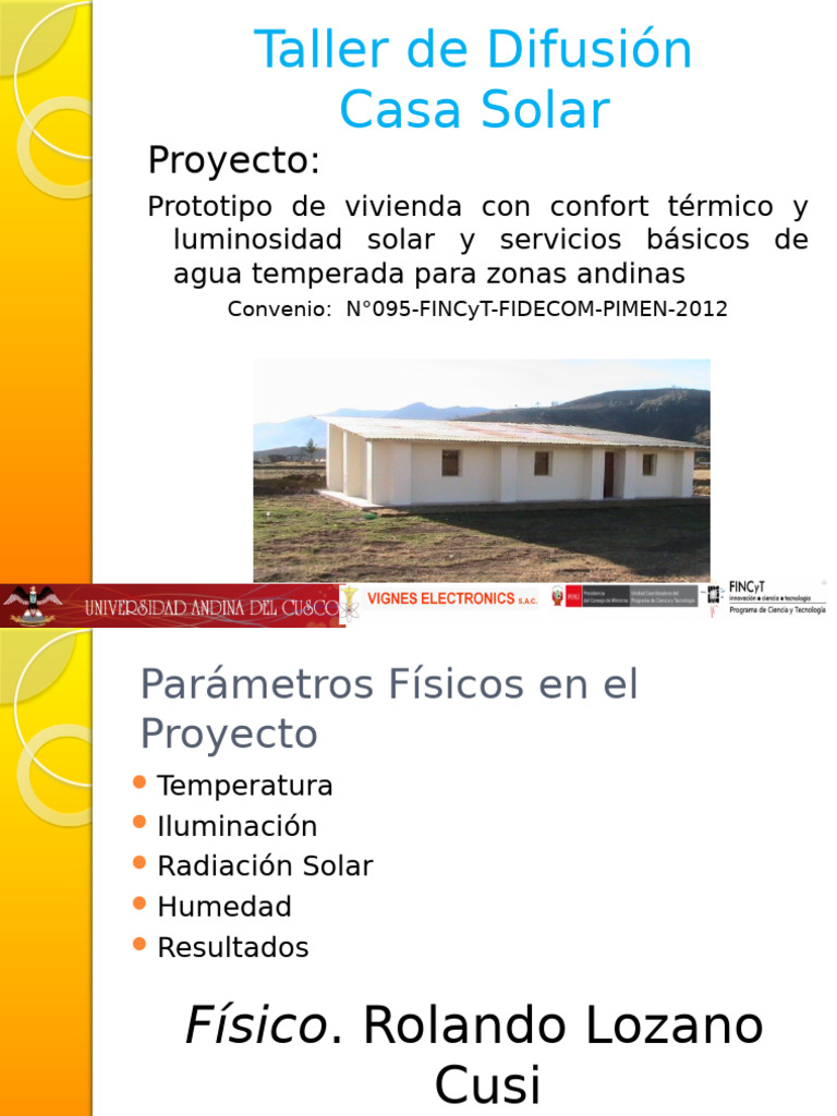 Casa Solar - Rolando Lozano 2 | PDF | Humedad | Termodinámica