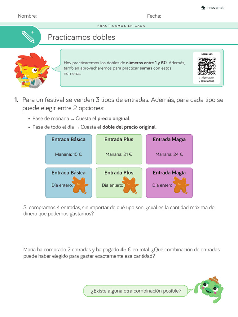 Practica Extra para Casa | PDF
