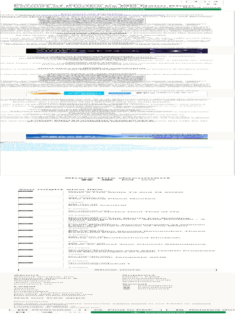 Format of Khutba by MD Naim Khan PDF Prophets and Messengers in Islam Islamic Theology | PDF ...