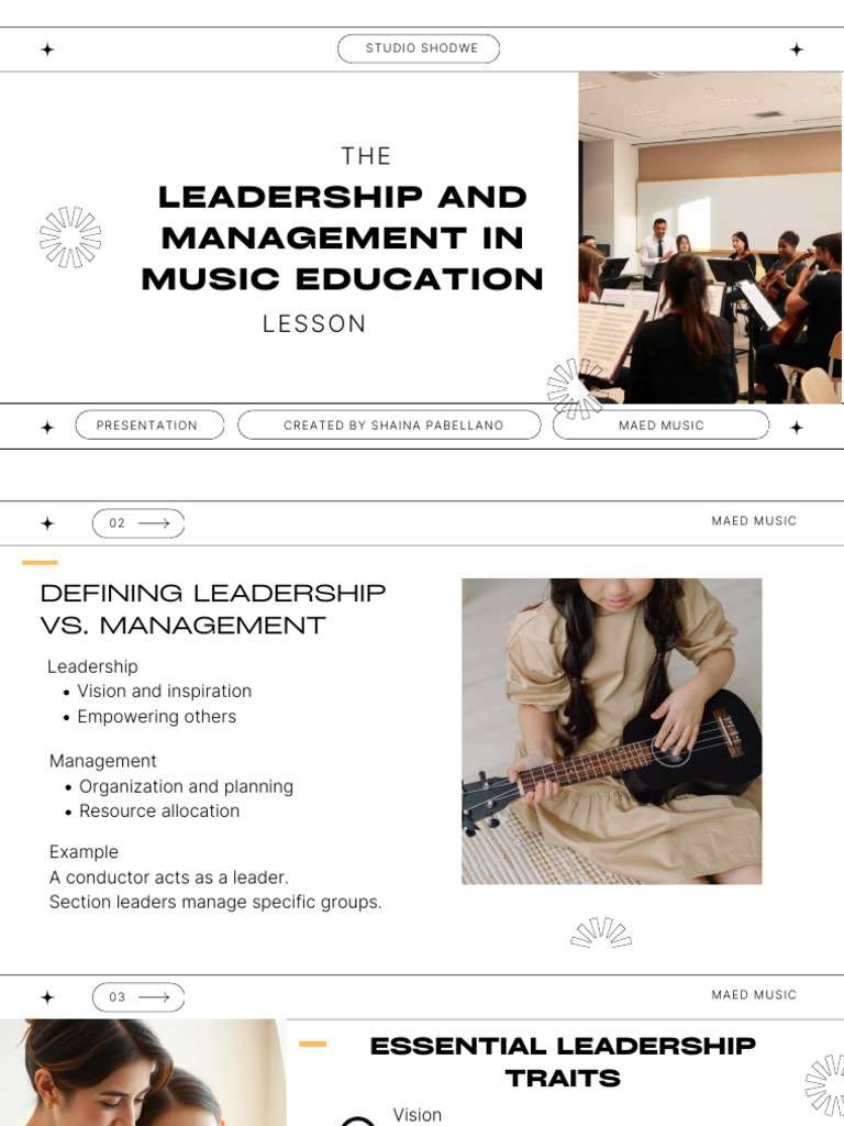 Leadership in Music Education Strategies | PDF | Leadership | Mentorship