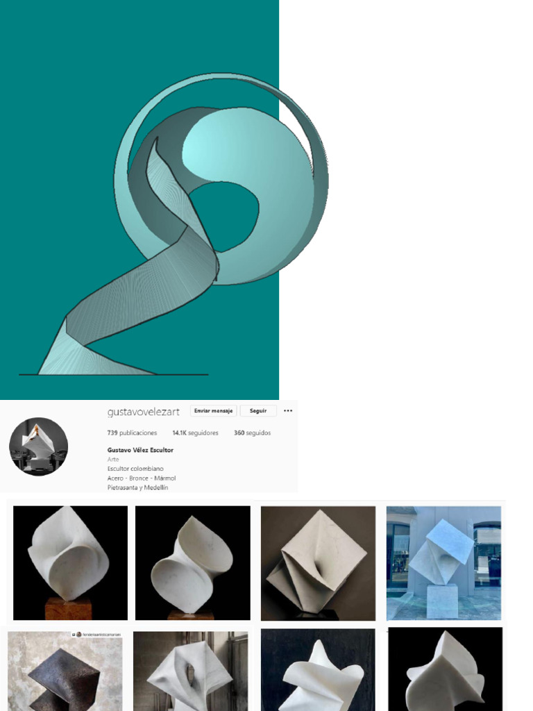 Morfogénesis: Forma y Espacio en Diseño | PDF | Hélice | Rotación