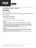 GCSE Spanish Photo Card Guide | PDF