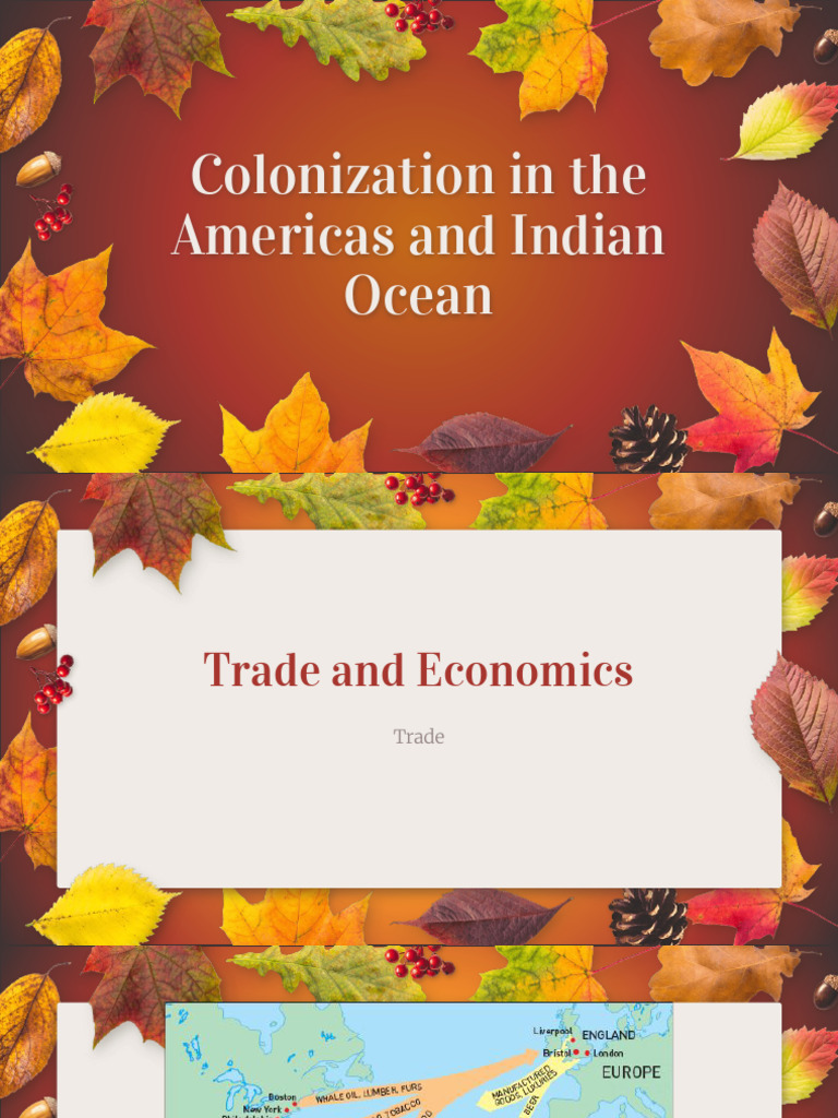 Trade and Colonization in the Americas | PDF | Trade | European ...