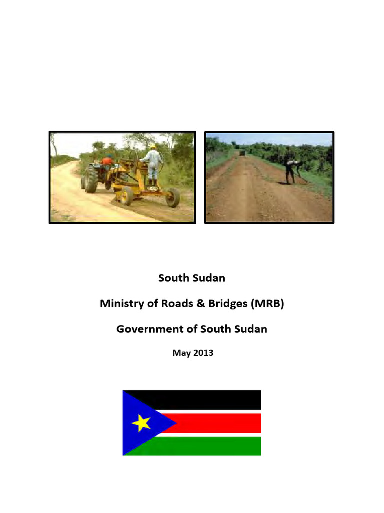 AFCAP SUD085 Low Volume Road Maintenance Manual South Sudan | PDF ...