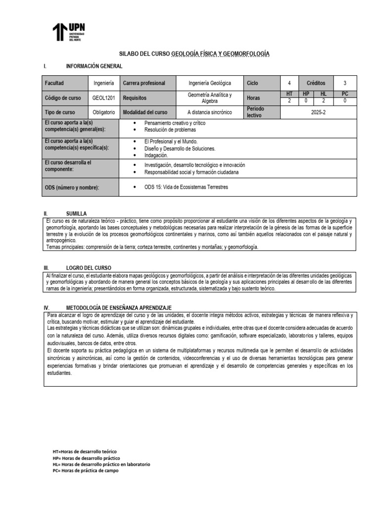 225434GEOL1201 | PDF | Geomorfología | Aprendizaje